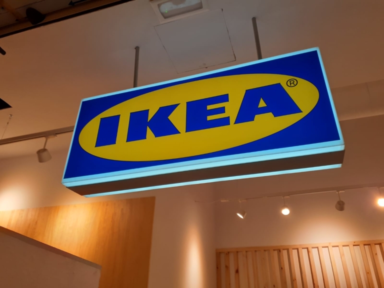IKEA - Interior Illuminated Sign - Digital Signage | Sign Installation ...